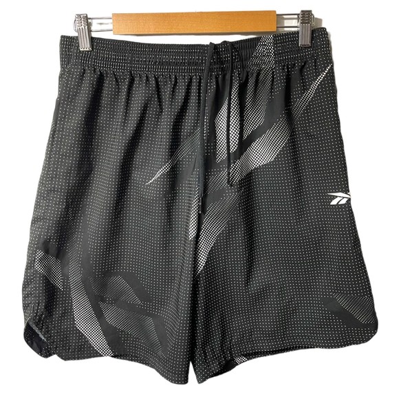 Reebok | Shorts | Reebok Men Running Shorts Black And White Size Medium ...